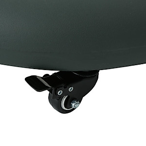 Christopher Knight Home Hayward Outdoor Concrete Circular 80lb Umbrella Base with Stainless Steel Pole Handle, Green