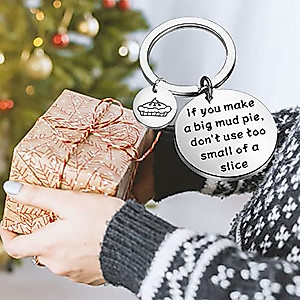 ITYSL Inspired Keychain Netflix Show Gift Comedy Lover Gift TV Show Fans Gift (make a big mud pie)