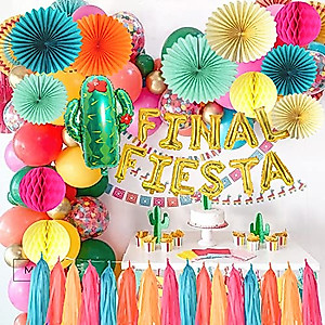 Final Fiesta Bachelorette Party Decorations/Fiesta Bridal Shower Decorations/Final Fiesta Banner Mexican Fiesta Theme Party Backdrop Decor Tropical Party, Luau Party, Mexican Themed Bachelorette