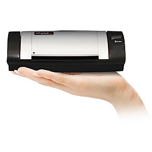 Plustek MobileOffice D620 USB-Powered Duplex Card and ID Scanner, 600 dpi Optical Resolution, 5 Seconds Per Page