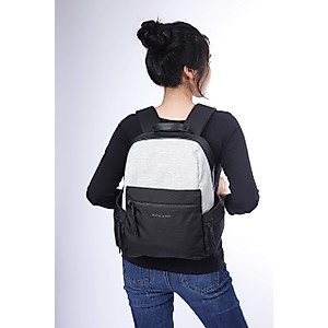 Sherpani Indie, Anti Theft Backpack, Travel Backpack Purse, Backpack for School, College Backpack, Casual Daypack, Backpack Purse for Women Fits 13 Inch Laptop (Sterling)