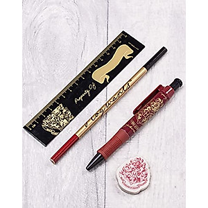Harry Potter Stationery Set A5 Hogwarts Hedwig Notebook Pen Pencil Case