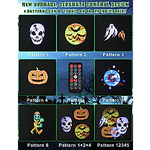 Christmas Projector Lights Outdoor - Holiday Projector Lights Outdoor with 72 Patterns,3D Ocean Wave,Waterproof with Remote Timer for Halloween Christmas Birthday Party Holiday Decorations