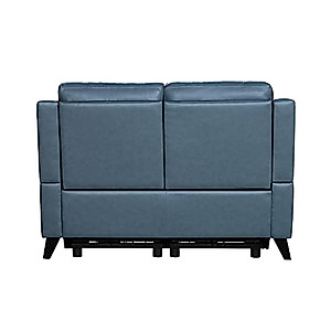 Barcalounger Kester Power Reclining Loveseat w/Power Head Rests, Masen Bluegray
