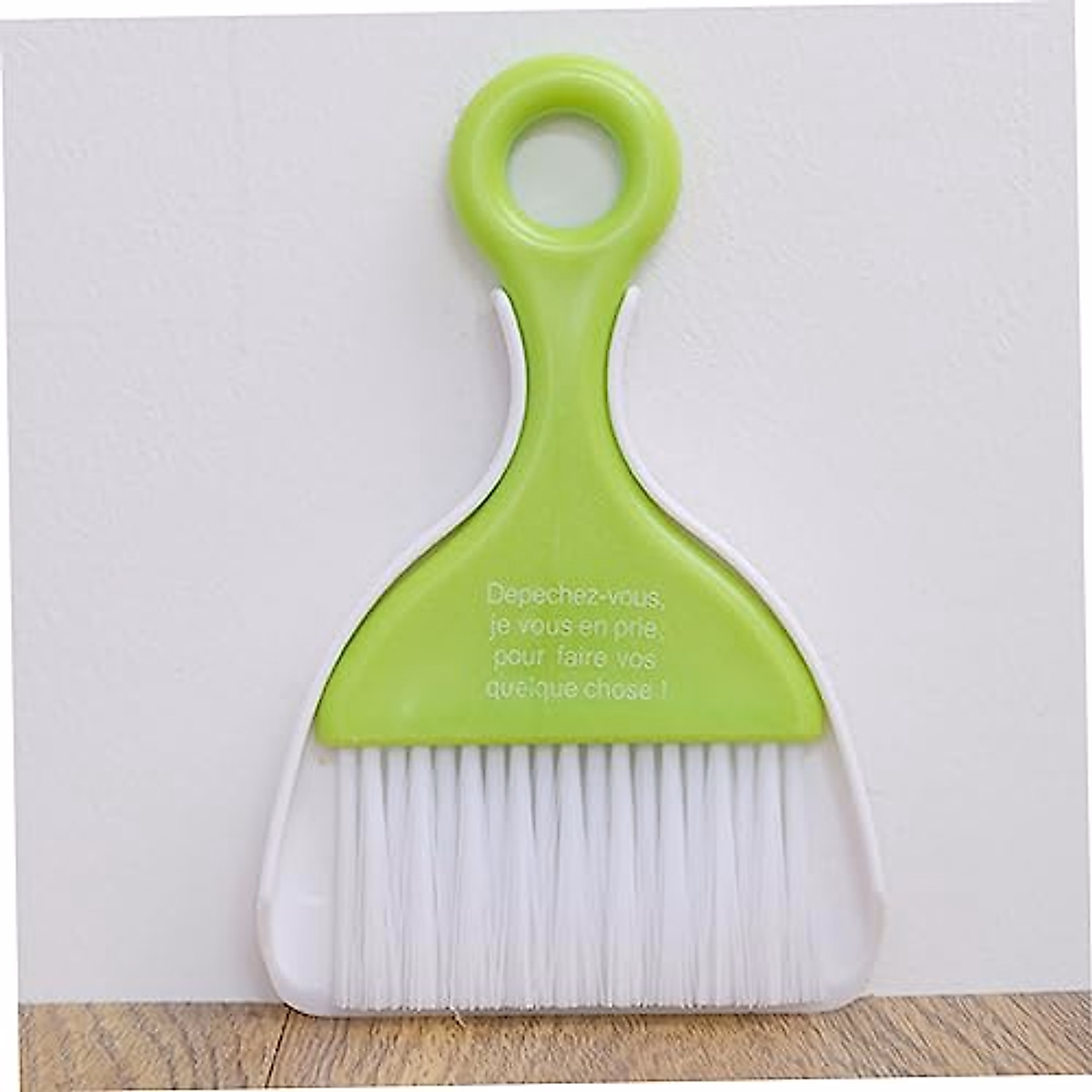 ORFOFE 2 Sets Desktop Cleaner Dustpan and Brush Mini Hand Broom Hand Sweeping Brush Keyboard Broom Dustpan Small Hand Broom Hand Whisk Broom Mini Dusting Broom Dust Broom Cleaning Dustpan