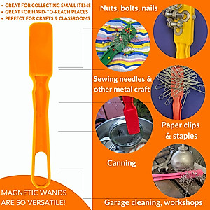 MR CHIPS Made in USA 4 Magnetic Wands Plus 1000 Bingo 6 Colors