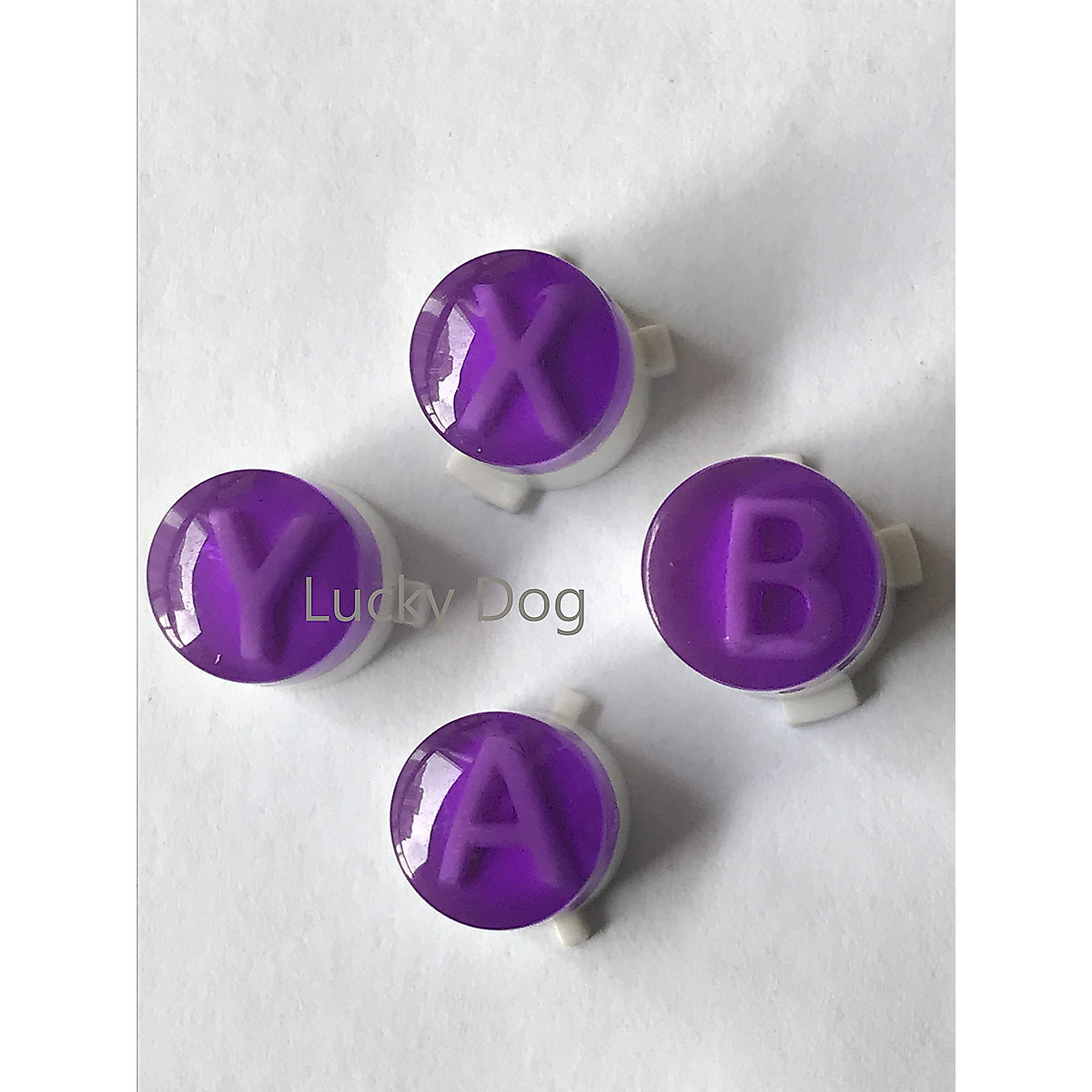 Purple Bullet Buttons ABXY Mod Kit Joystick for Xbox One Xbox One Slim Elite Controller