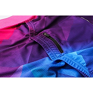 Uriah Women's Cycling Vest Reflective with Rear Zippered Bag Big Universe Size XL