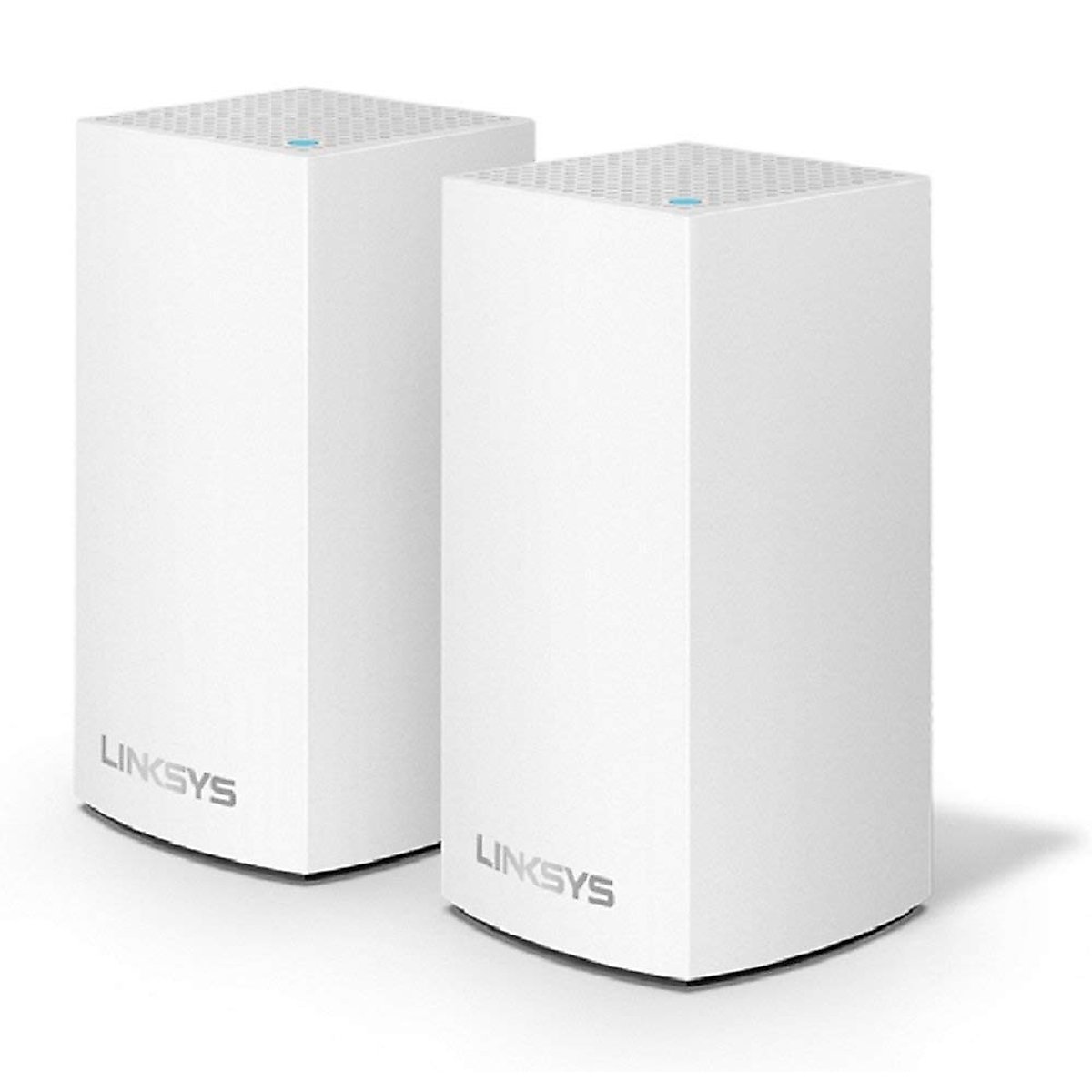 Linksys WHW0102 Velop Whole Home Smart Mesh Wi-Fi System with 2-Port Gigabit Ethernet 2 Pack, White (Renewed)