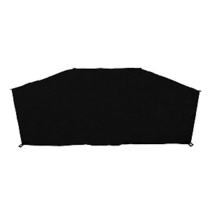 RDS Gear - Obsidian Footprint 21 oz Heavy Duty Hexagonal Vinyl Floor Protection for Tent w/Stainless Steel Grommets & Carrying Case