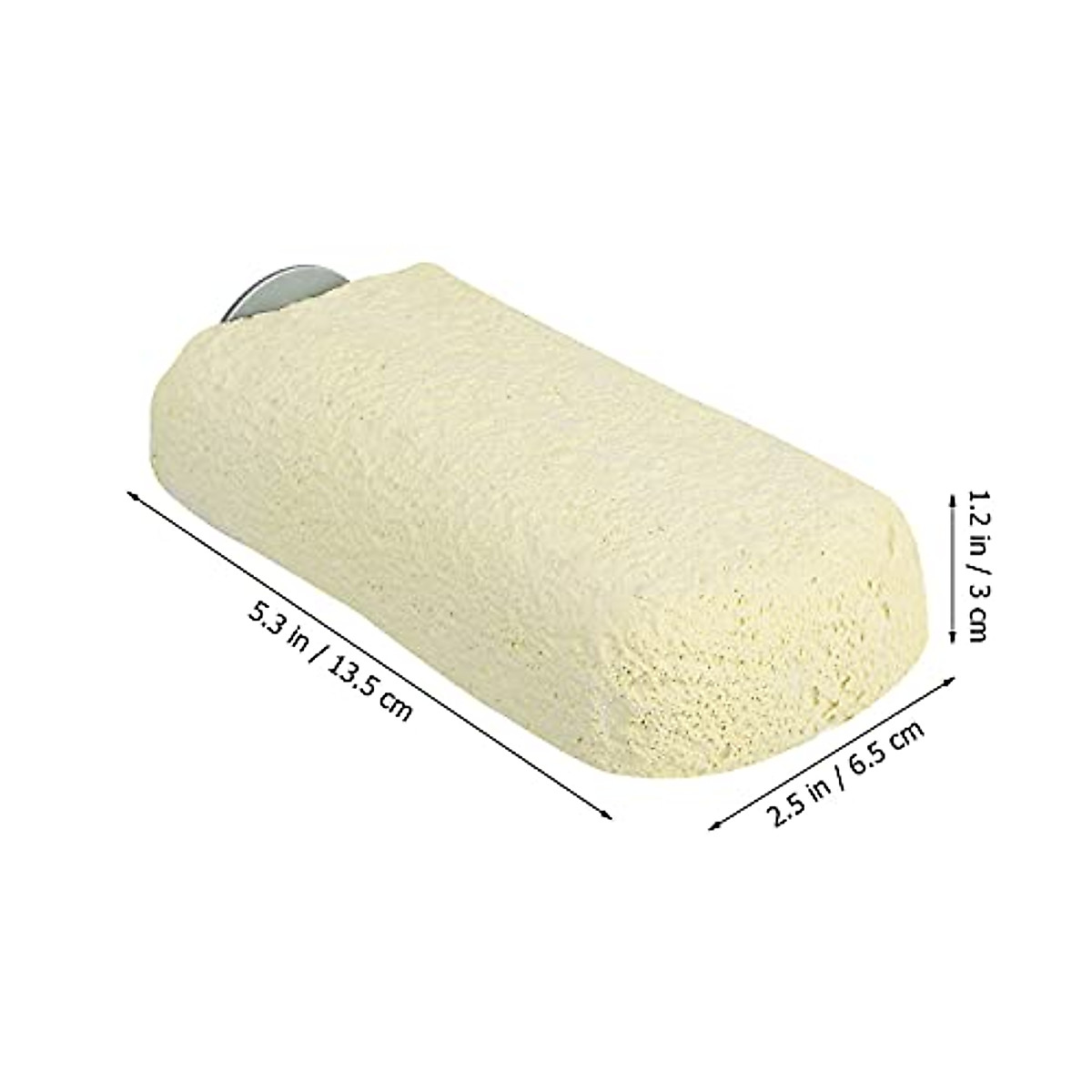 POPETPOP Chinchilla Lava Rock-Rodent Ledge Pet Safe Pumice Chew Toy for Healthy Teeth Lava Stone Pets-Colors Vary