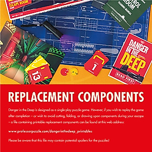 Professor Puzzle Danger in The Deep | Escape Room Game