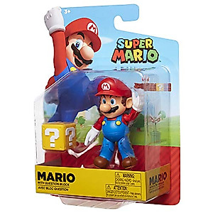 Super Mario Nintendo 4" with Question Block