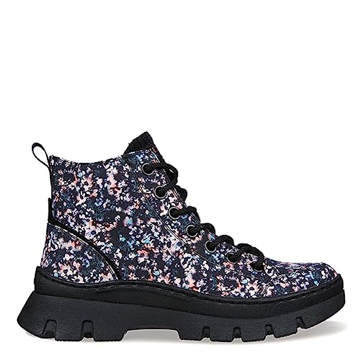Skechers Women's Roadies Surge-Lotsa Flowers Sneaker, BKMT, 7.5