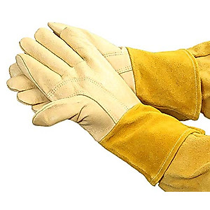 Tillman Welding Safety Gloves, 42m, Tan