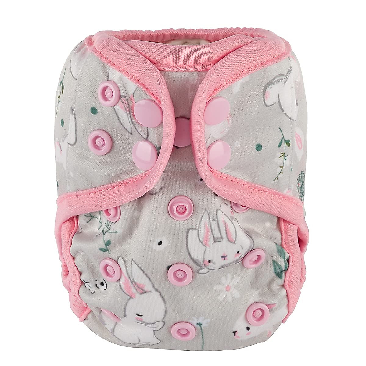 Sigzagor Newborn Baby Diaper Nappy Cover 8lbs-10lbs (Hot Air Balloon)