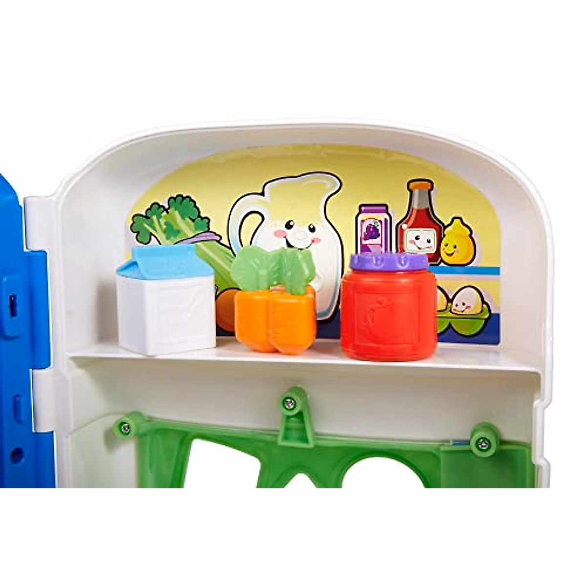 Fisher-Price Laugh & Learn Toddler Playset, Learning Kitchen with Music Lights & Bilingual Content for Baby to Toddler Pretend Play