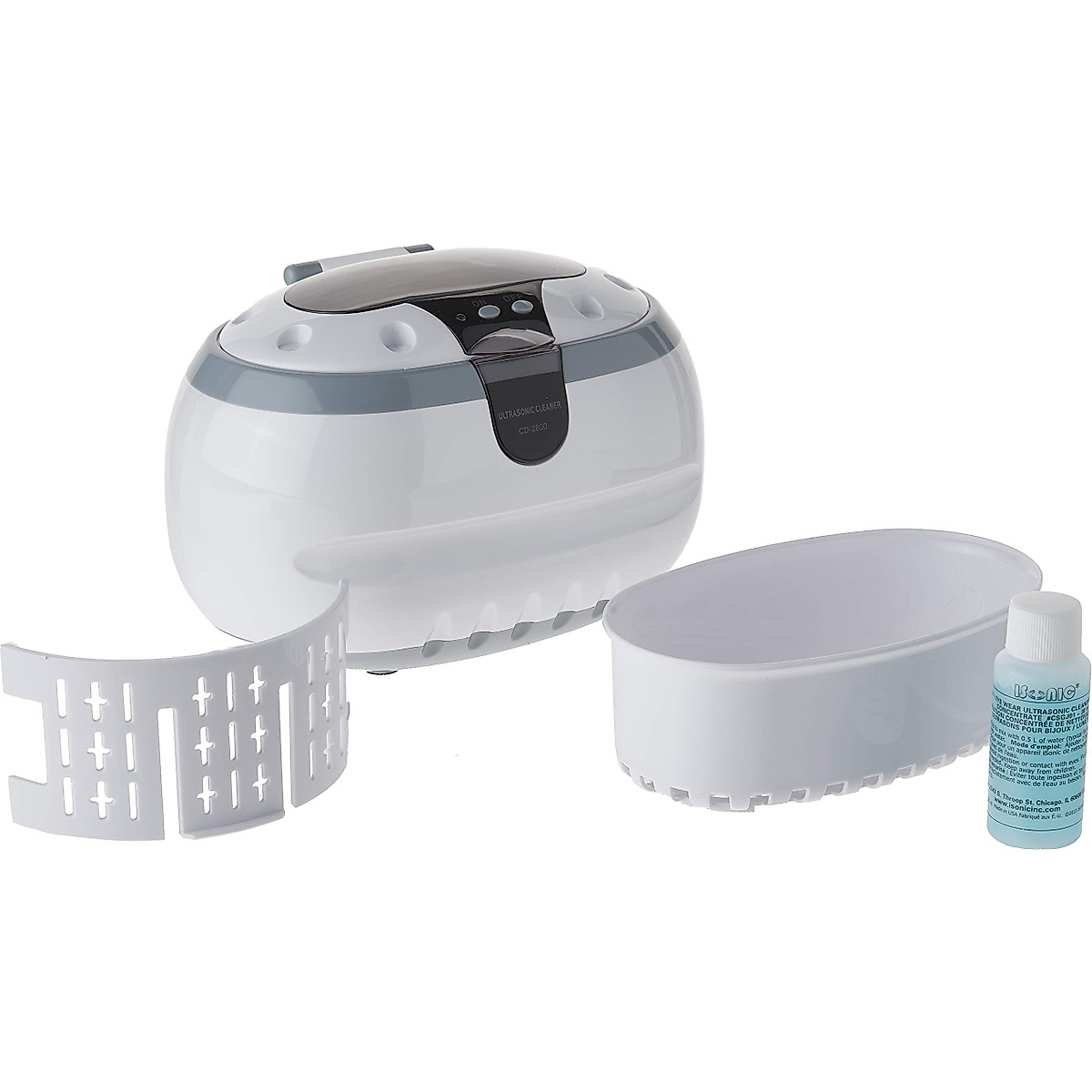 Sonic Wave CD-2800 Ultrasonic Jewelry & Eyeglass Cleaner (White/Gray)(package may vary)