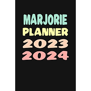 MARJORIE: Custom Name Weekly Planner 2023-2024