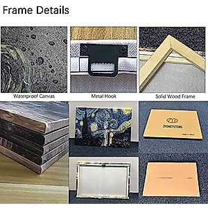 Horror Movies Poster On Canvas Wall Art Decor Prints Painting Posters Decoracion Frame Picture Living Room Wall (12" x 18", Artwork - 04)