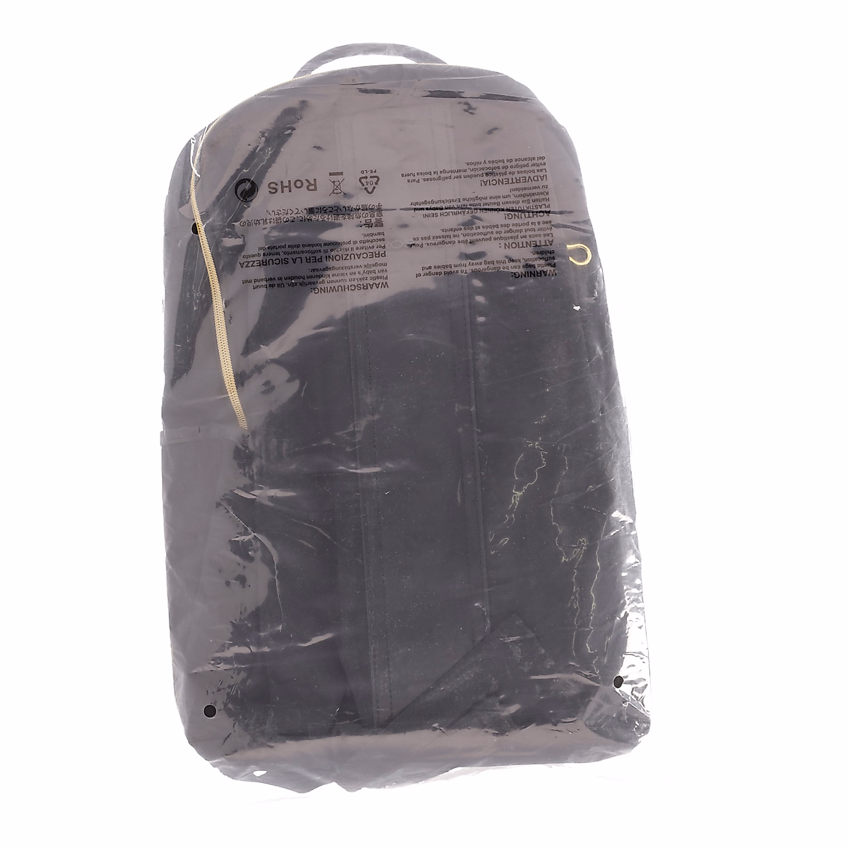 KROSER Laptop Backpack 15.6 Inch Lightweight School Computer Backpack Water-Repellent Nylon Casual Daypack with USB Charging Port for Travel/Business/College/Women/Men-Black