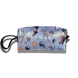 antvinoler Mary Poppins Pattern Durable Makeup Bag Pencil Case Student Stationery Pouch Bag Office Storage Organizer Coin Pouch Cosmetic Bag Gift for Girls Boys and Adults