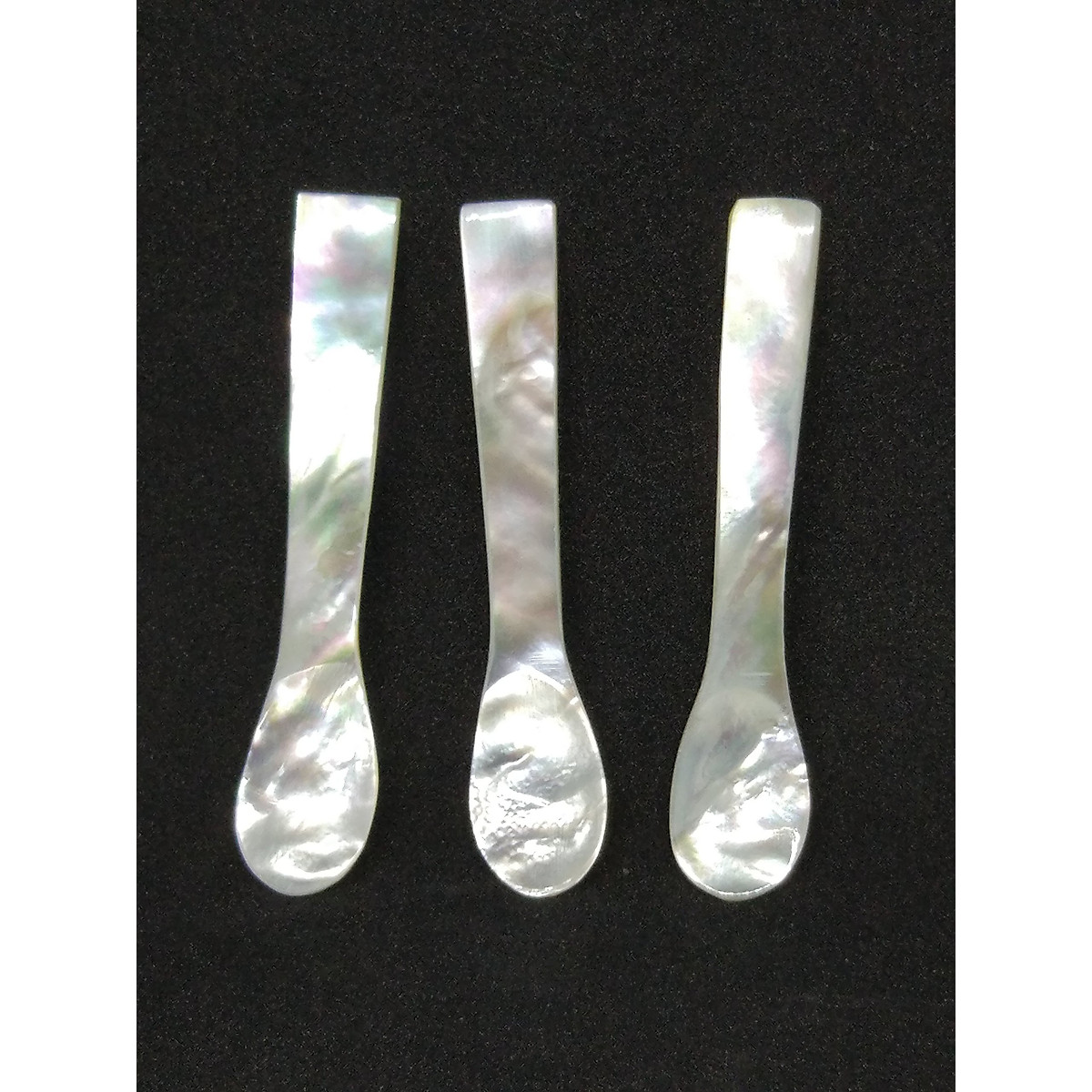 Set of 3 Hand craft Mother of pearl caviar spoon (3 QTY, 2.5 Inches)
