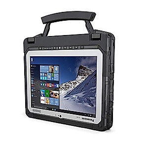 Panasonic Toughbook CF-20, 10.1 Multi Touch, 1920 x 1200, m5-6Y57, 8GB, 128GB SSD, Intel HD Graphics 515,Wi-Fi, Bluetooth, HDMI, Dual Pass (WWAN/WWAN), 8MP, Backlit Keyboard, Windows 10 Pro (Renewed)