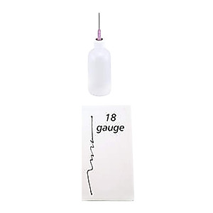 AMACO - 11261G 18 Gauge Underglaze and Mixed Media Applicator, 2 oz Polyethylene Bottle