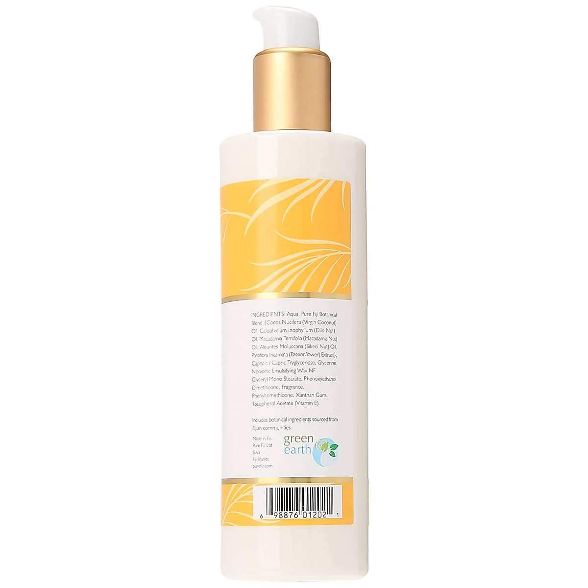 PURE FIJI Body Lotion Hydrating - Moisturizing Lotion for Dry Skin with Coconut Milk and Vitamin E, Organic Body Lotion For Women and Men, Pineapple Scent, 12 oz