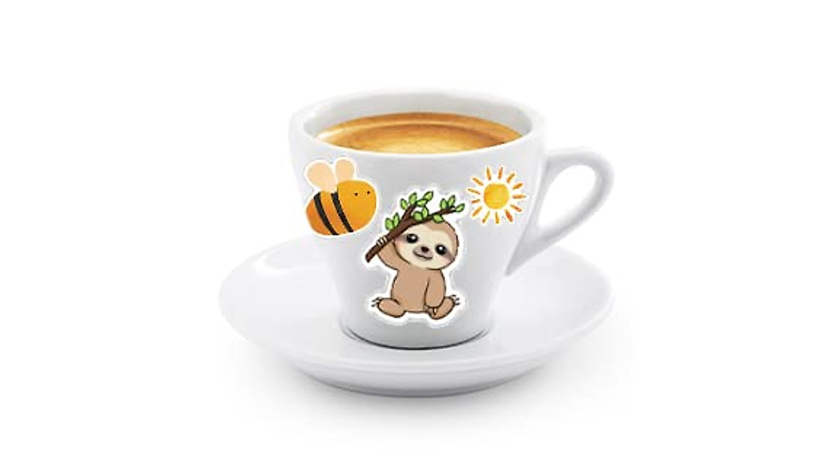 Eoaod Water Bottle Stickers - 200 Cute & Aesthetic Designs