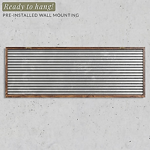 Barnyard Designs Rustic Wooden Kitchen Wall Decor Sign, Country Farmhouse Decoration for Home, Kitchen, Dining Room, 16.5” x 5”