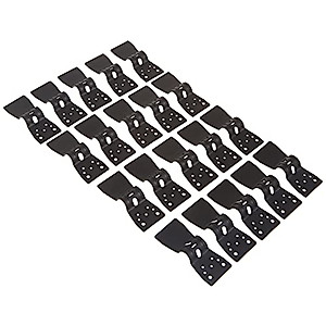 Coolaroo 301385 20Pc Butterfly Clips, 20-Pack, Black