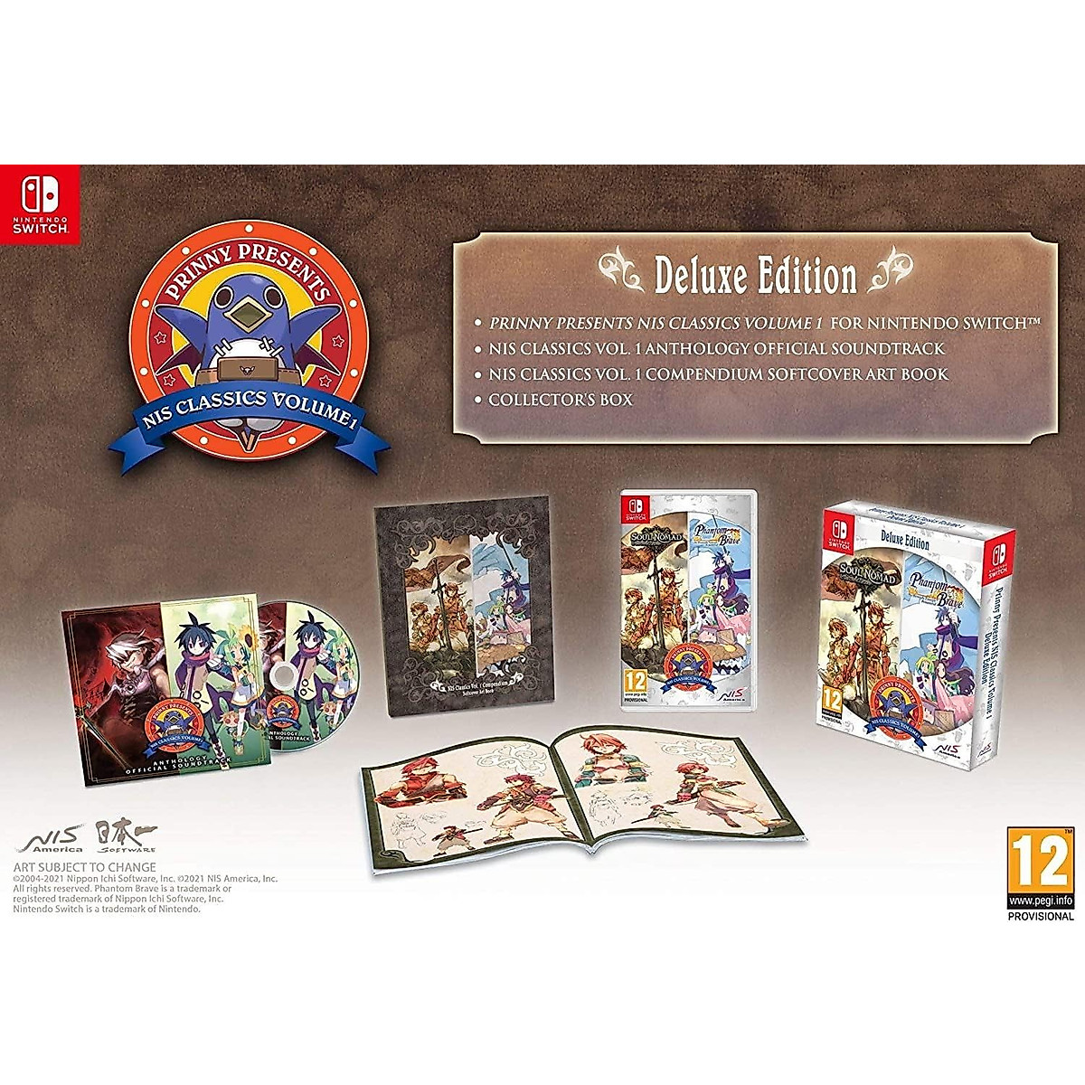 Prinny Presents NIS Classics Volume 1 (Deluxe Edition) - Nintendo Switch