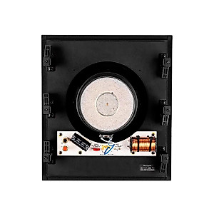 Monolith M-IWSUB8 8-Inch in-Wall Subwoofer - Passive, 4 Ohm Nominal Impedance, 91dB Sensitivity, Magnetic and Paintable Grille, Easy Install, for Home Theater System