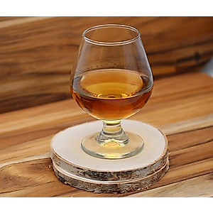 Cristar Brandy Snifter Glasses, (Set Of 4) Brandy Glasses, 11.5oz Taster Glasses, Craft Beer Glasses, Dishwasher-Safe, Lead-Free, Cognac Glasses, Tulip Glasses, Made In Colombia.