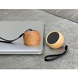 Gingko Tumbler Selfie Bluetooth Speaker - Maple
