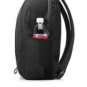 HP Commuter Laptop Backpack | with 15.6” Laptop/Tablet Compartment | Water-Resistant, Carry-on | Water Bottle Pocket, Reflective Accents, (5EE91AA), Black, Model: 5EE91AA#ABL