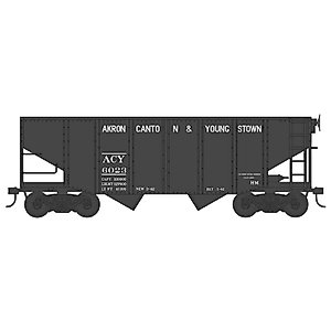 Bowser HO Scale 55-Ton Fishbelly Hopper Akron, Canton & Youngstown/AC&Y #6031
