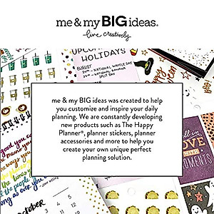 Me & My Big Ideas PPS-37 Pocket Pages Stickers 6 Sheets/Pkg-Love Yourself