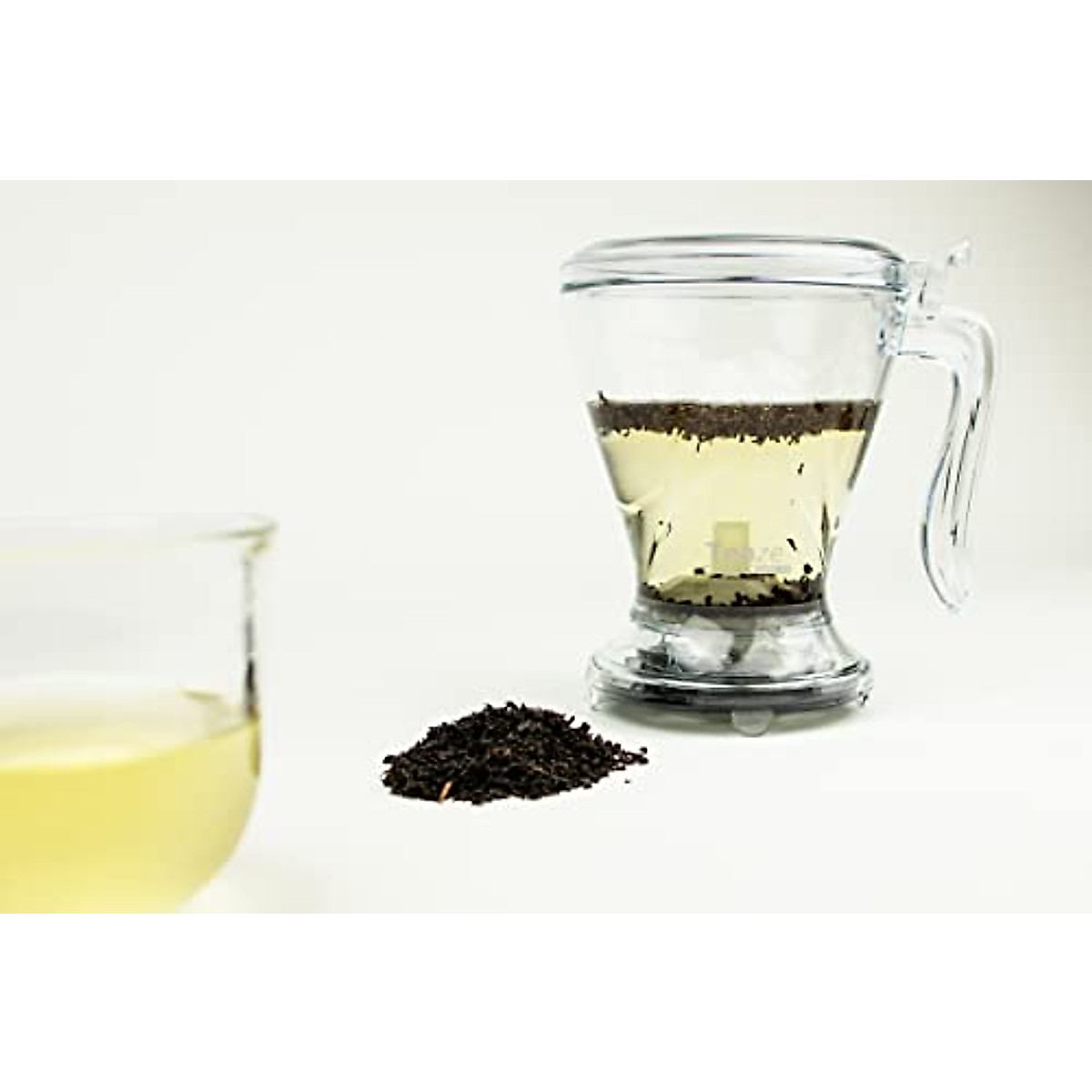 Tea Infuser for Loose Leaf Tea, Round, Clear