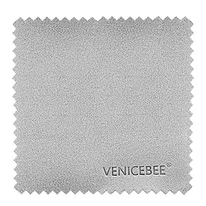 VENICEBEE® Archangel St. Raphael Protect Us Medal Saint Healer Angel Christian Amulet Solid 925 Sterling Silver Pendant Necklace + Velvet Pouch, Polishing Cloth, Fine Gift Box