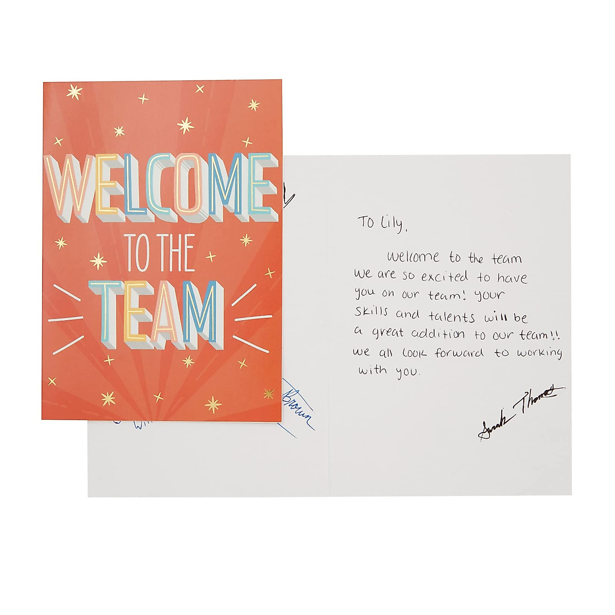 Pipilo Press 36 Pack Blank Welcome to the Team Cards with Envelopes, Employee Appreciation Gifts (5 x 7 In)