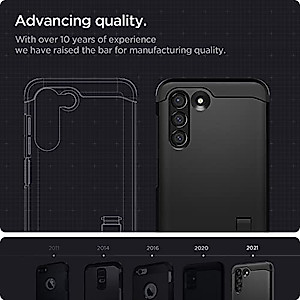 Spigen Tough Armor Designed for Galaxy S21 FE Case (2021) - Black