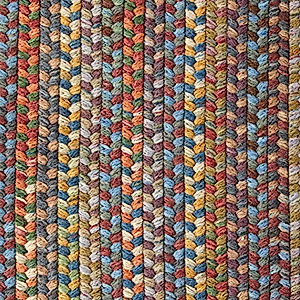 Colonial Mills Rustica Braided Rug, 2 by 3-Feet, Classic/Multicolor