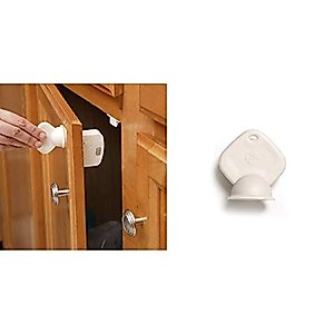 Safety 1st Magnetic Locking System (1 Key and 8 Locks) with Safety 1st Magnetic Locking System Key