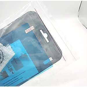 Funerom 7.1x9.9 inch Fogless Bathroom Shaving Mirror Includes 2 Adhesive Hooks 1 Anti-Fog Film Anit-Fog Shower Mirror Frameless Portable Square