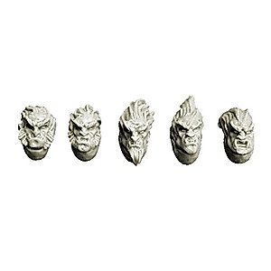 Spellcrow Feral Wolves Space Knights Heads