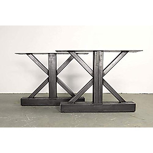 Metal Table Legs 28 inch, Table Base, Dining Table Legs, Custom Sizes Table Base, Industrial Table Base, Farmhouse Table Legs