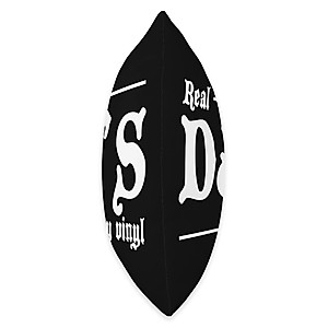 Techno Pop Disco Party Bass Concert Rock Mix Gift Real DJ´s Play Vinyl Deejay Turntable Headphones Music Club Throw Pillow, 16x16, Multicolor